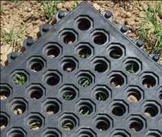 Interlocking Grass Mats for Secure Outdoor Flooring – Rubber Co